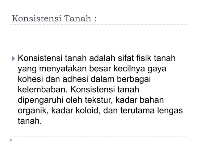 komponen komponen dan sifat tanah | PPTX