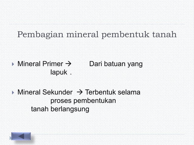 komponen komponen dan sifat tanah | PPTX