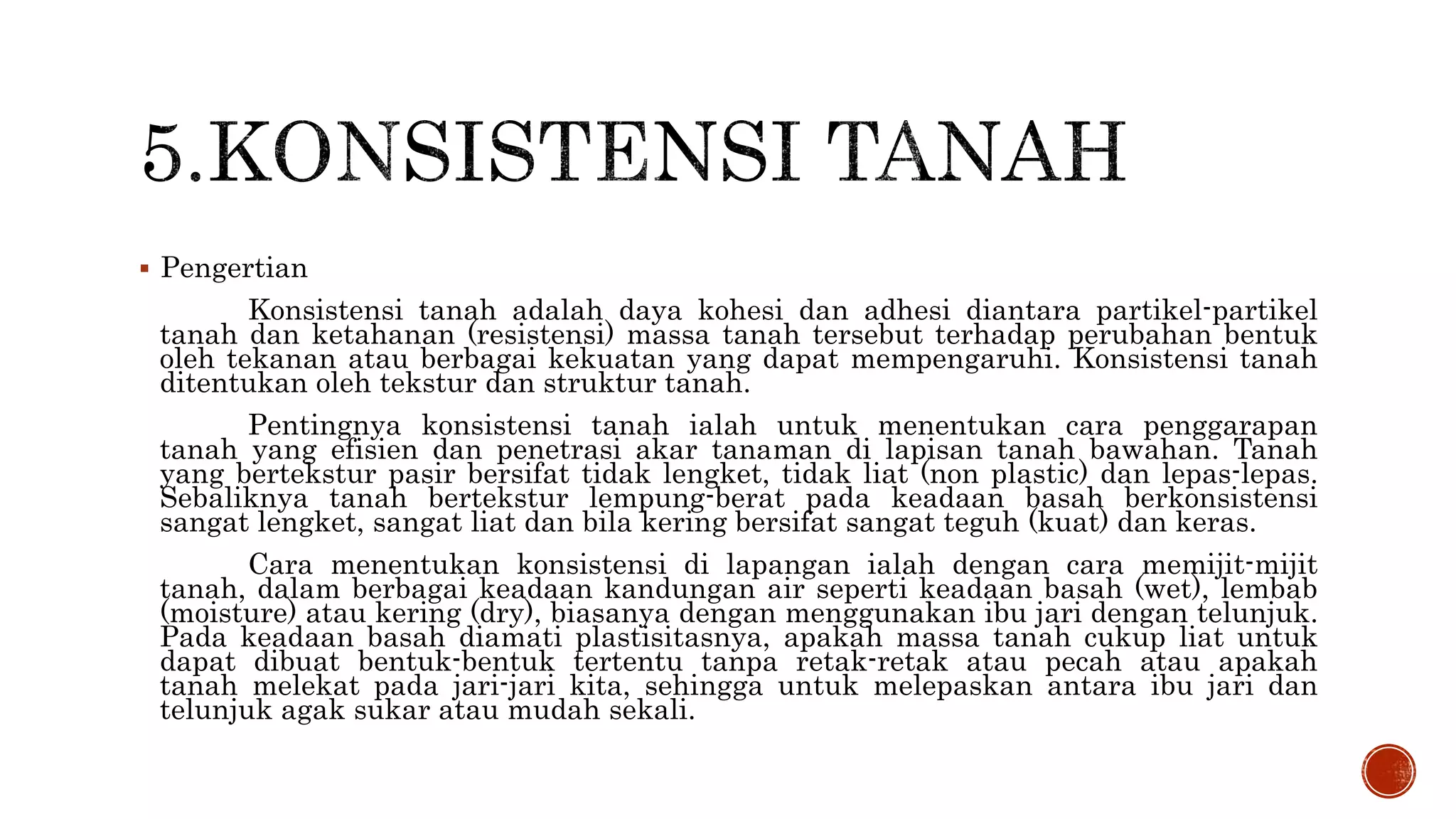 SIFAT FISIKA DAN KIMIA TANAH | PPTX