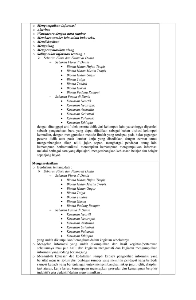 RPP SMA Geografi Kelas XI | PDF