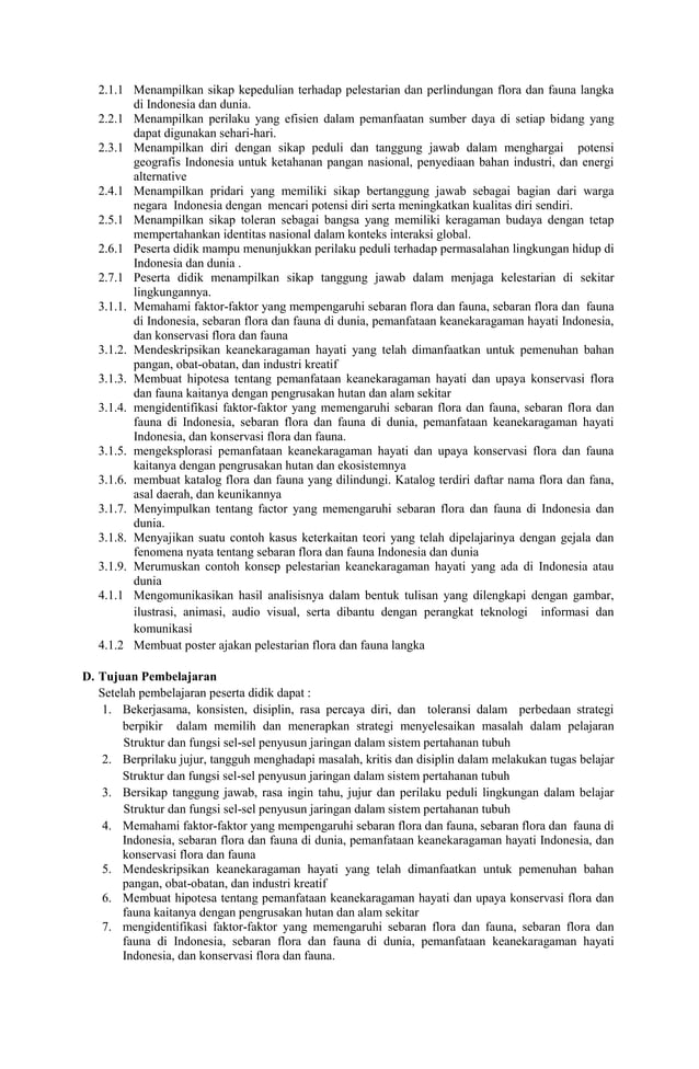 RPP SMA Geografi Kelas XI | PDF