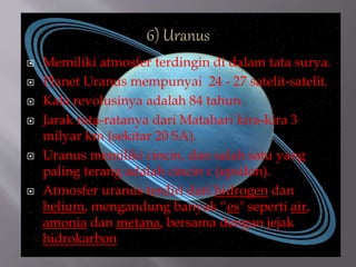 Geografi - Planet-planet anggota tata surya | PPTX