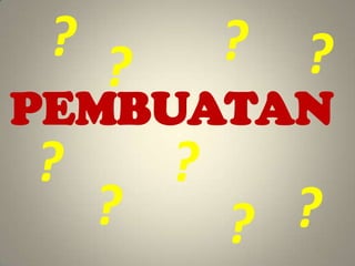 Geografi pembuatan | PPTX