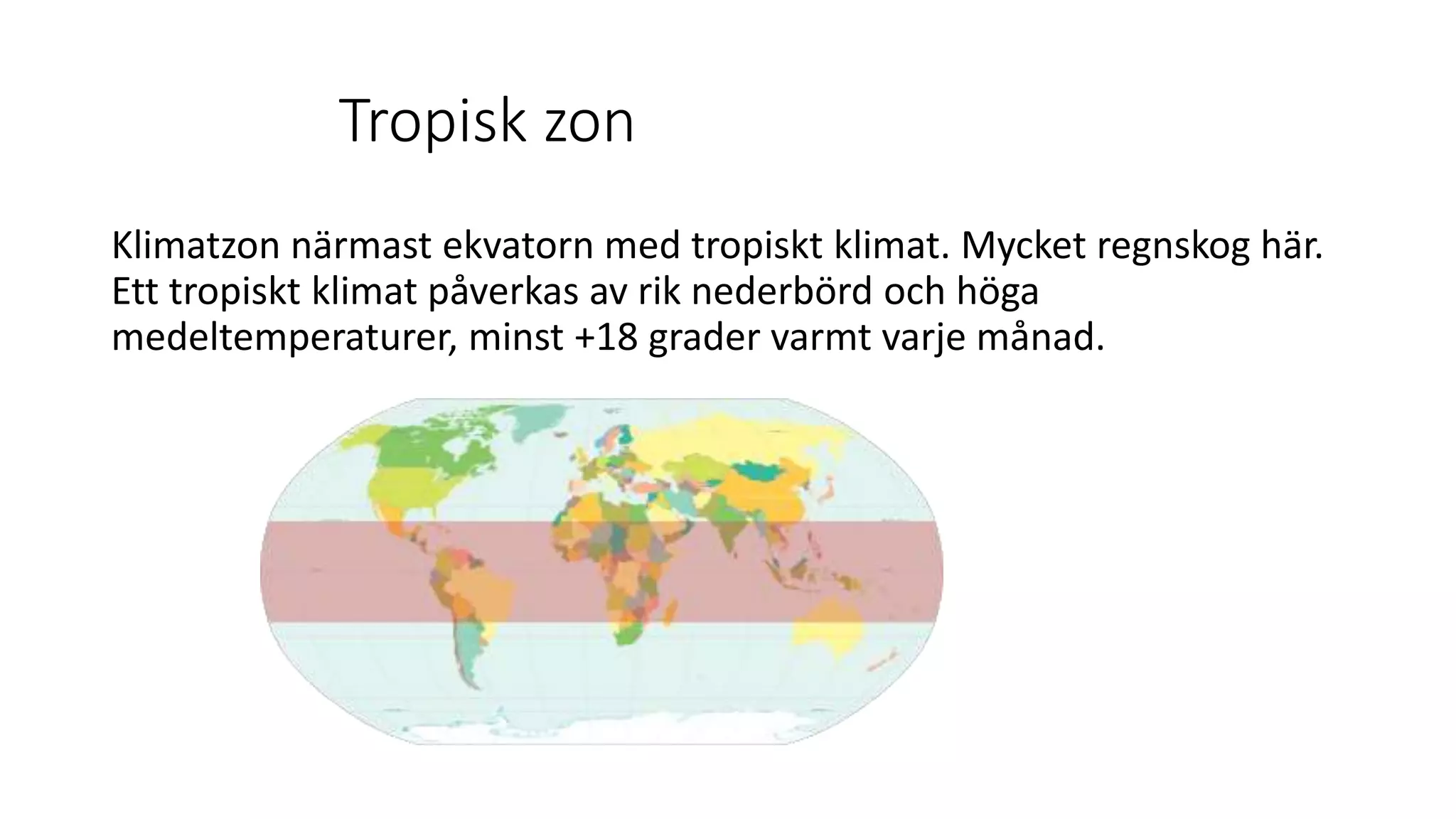 Geografi vader och klimat | PPT