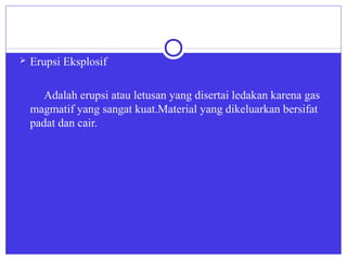 Geografi Vulkanisme | PPT