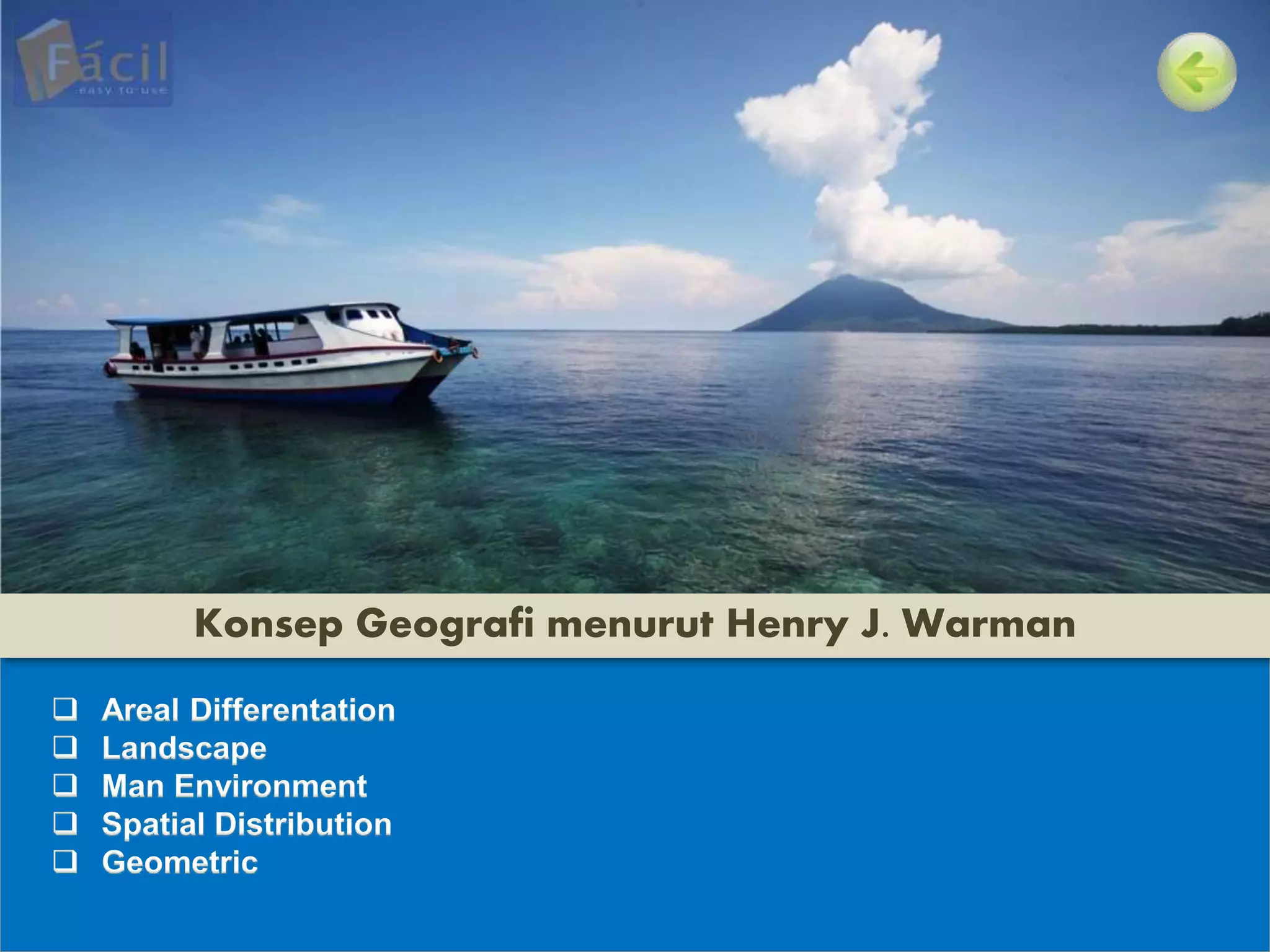 Download PPT Konsep, Prinisip, Pendekatan dan Ruang Lingkup Geografi | PPTX