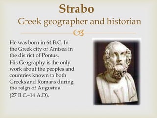 Great Geographers in Human History | PPTX