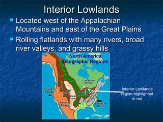 Geographic Regions of North America | PPT