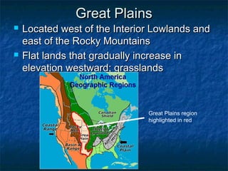 Geographic Regions of North America | PPT