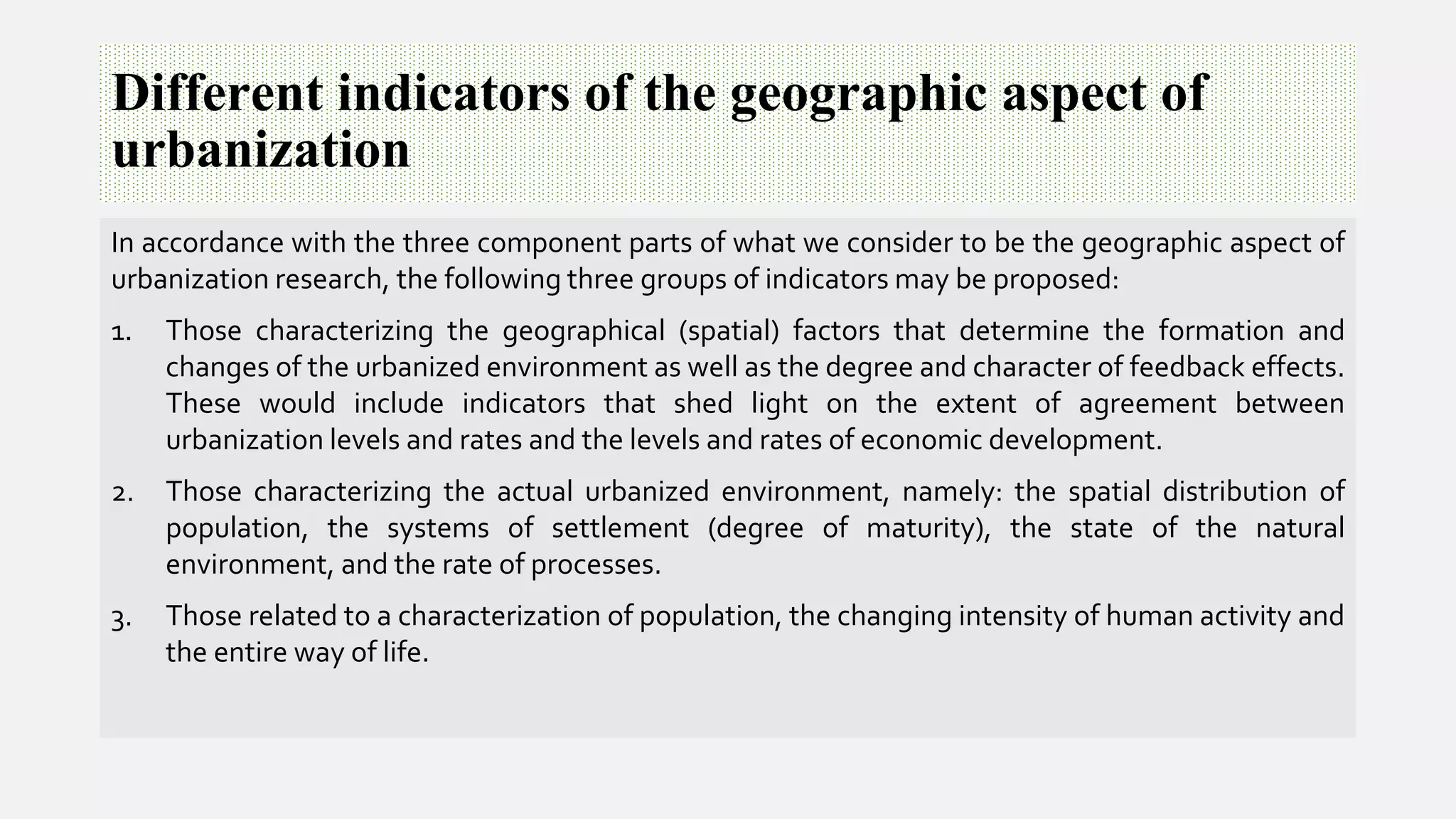 Geographical aspect and urban pattern in bangladesh | PPTX