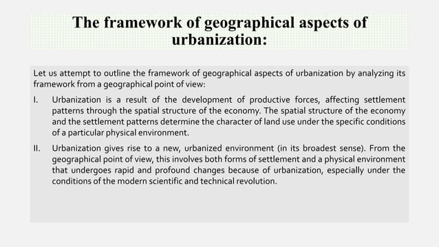 Geographical aspect and urban pattern in bangladesh | PPT