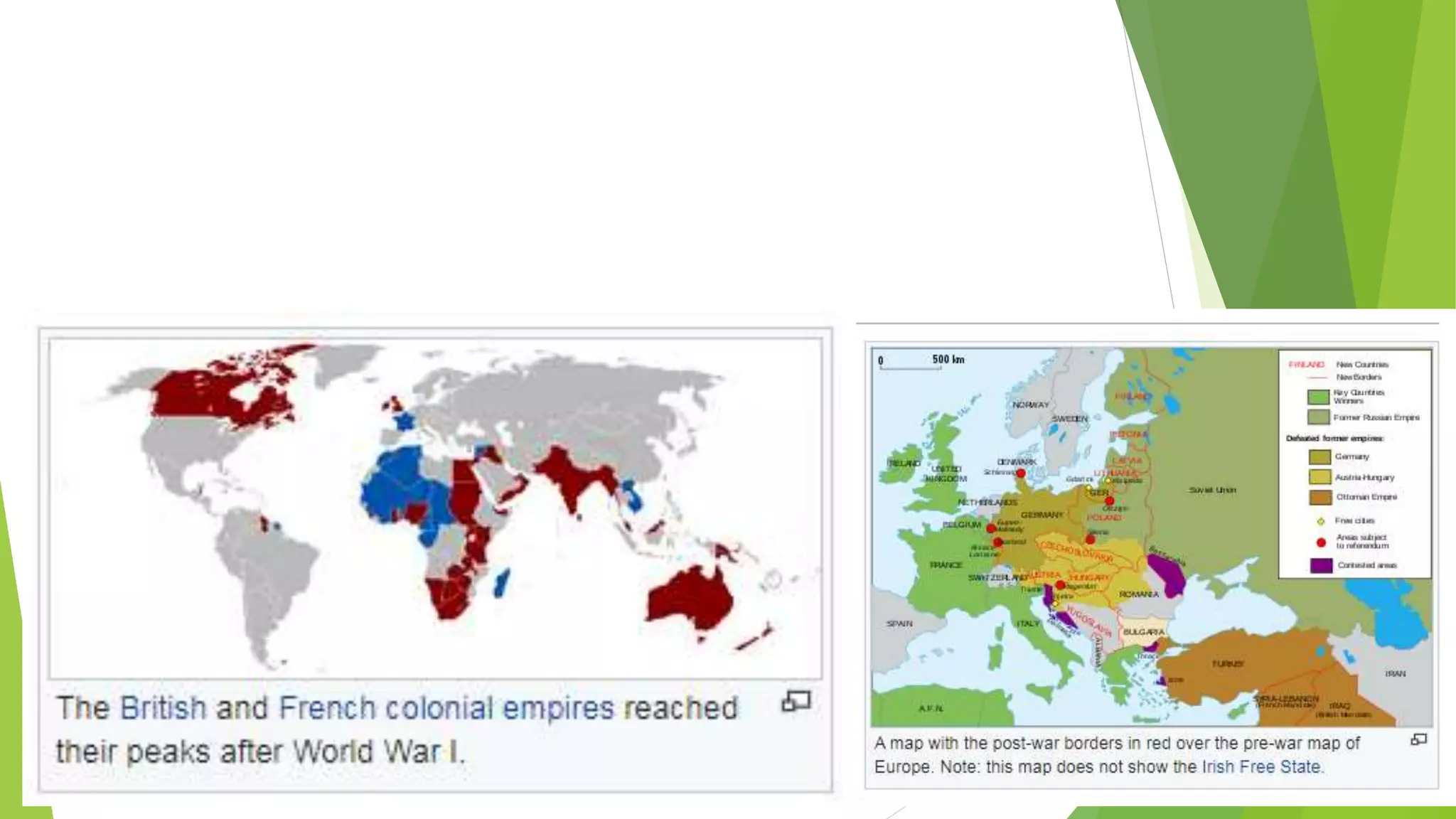 Geographical changes after world war - 1 | PPTX