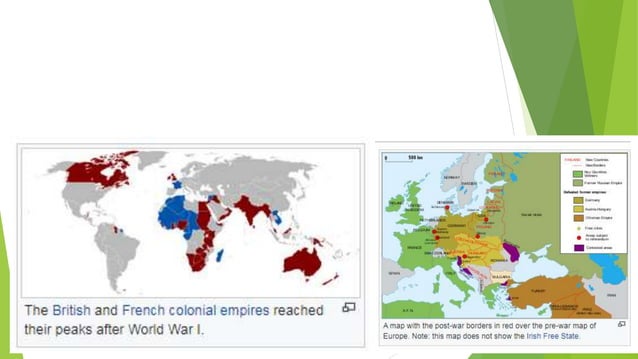 Geographical changes after world war - 1 | PPT
