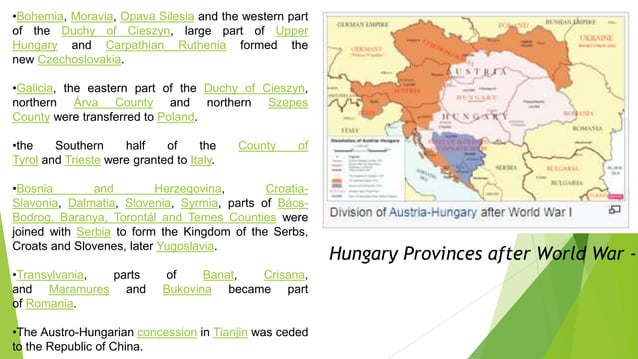 Geographical changes after world war - 1 | PPT