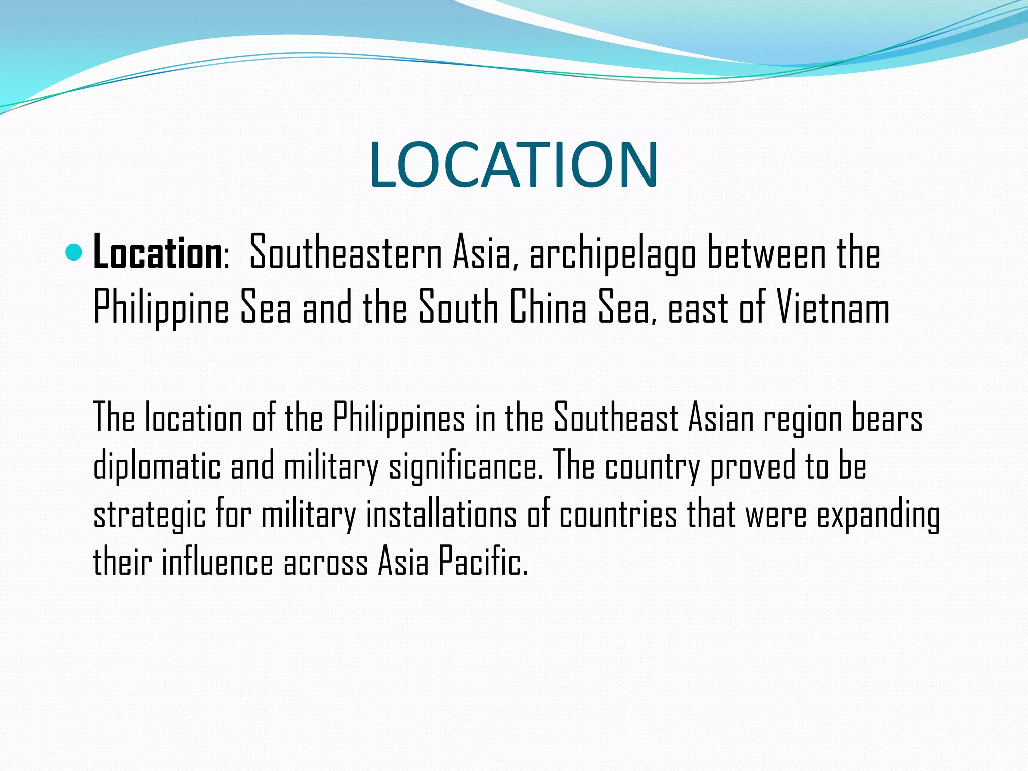Geographical characteristics of The Philippines GO11 | PPTX