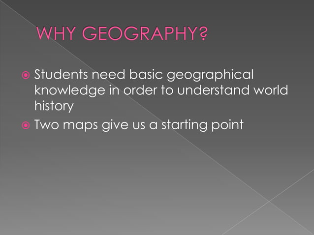 Geographical coverage | PPTX