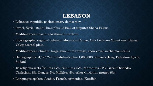 Geographical descriptions in English language | PPTX | Africa Travel ...