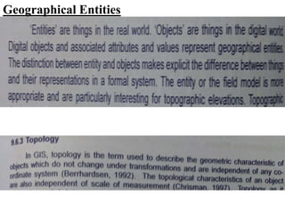 Geographical entities,Topology | PPTX | Geography | Science
