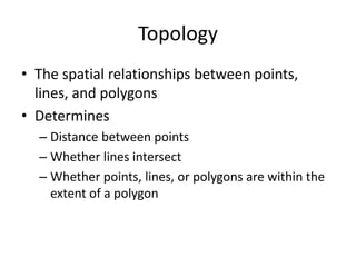 Geographical entities,Topology | PPTX | Geography | Science