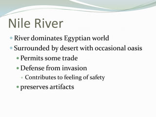 Geographical feature of egypt | PPTX