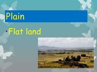 Geographical features | PPTX