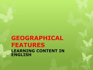 Geographical features | PPSX