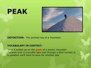 Geographical features | PPT