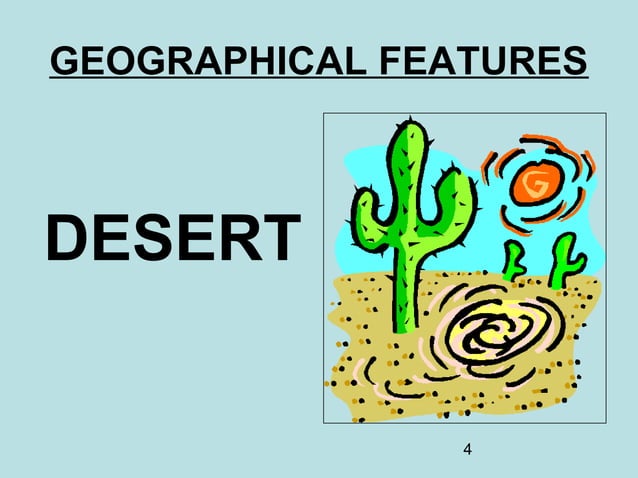 Geographical features | PPS