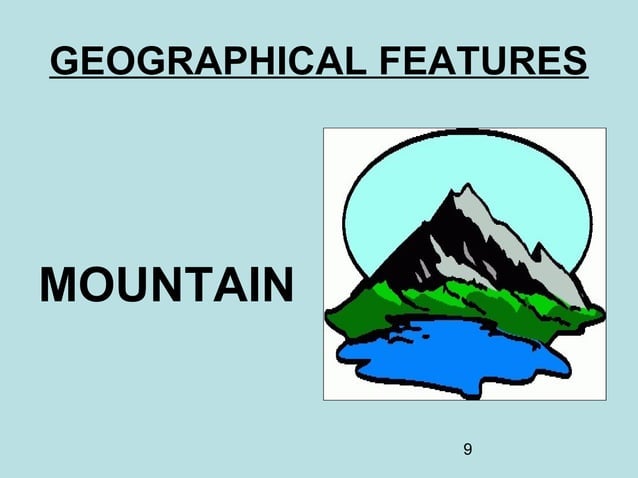 Geographical features | PPS