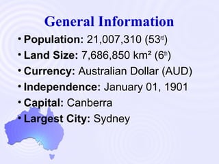 Geographical features of australia | PPT