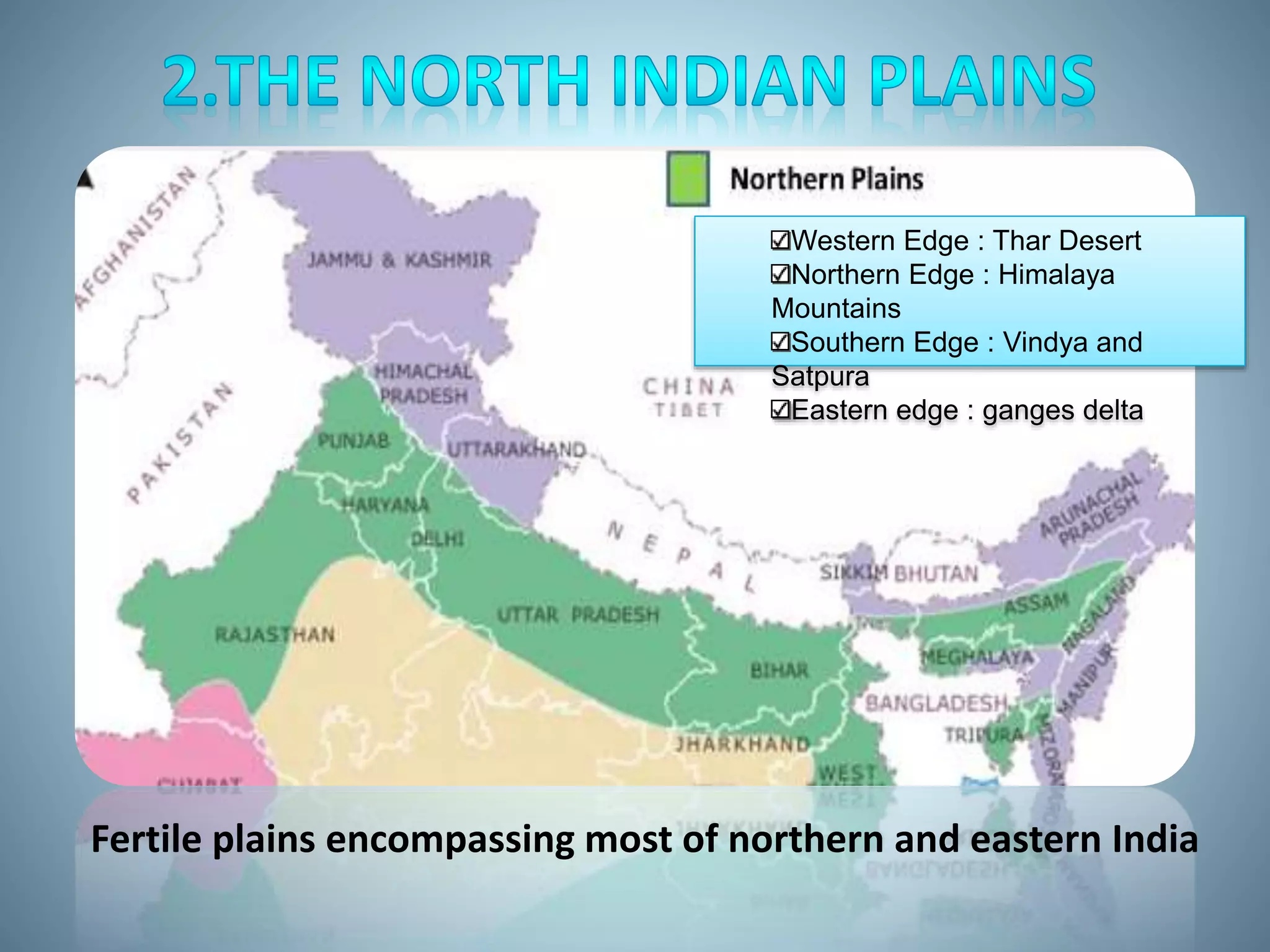 Geographical features of india | PPTX