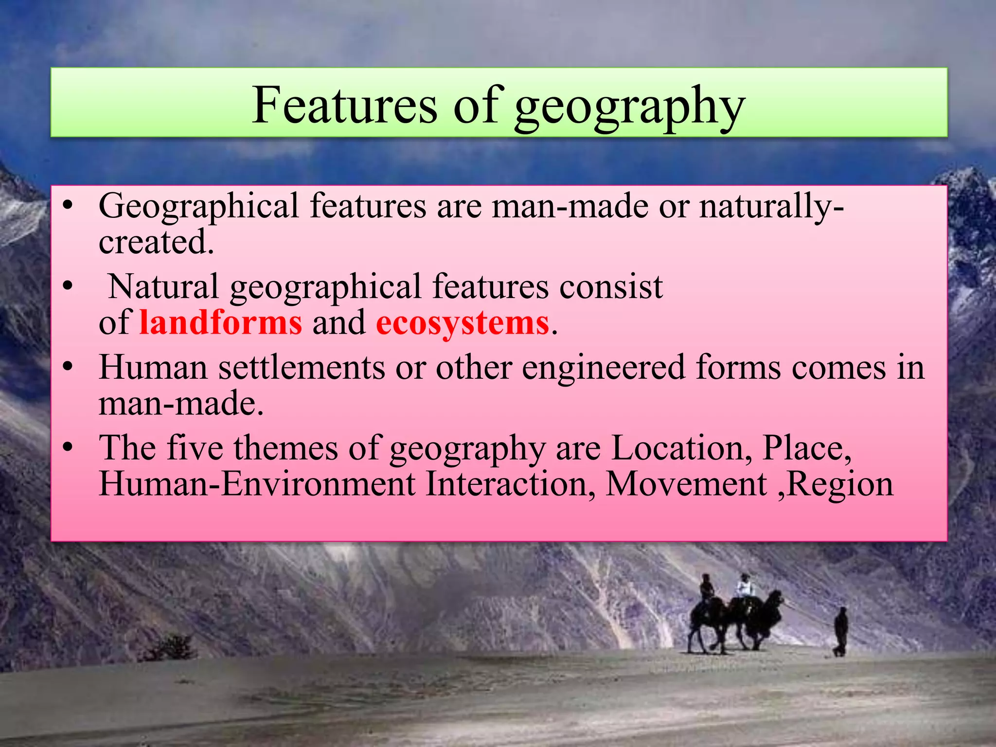 Geographical features of india | PPTX