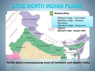 Geographical features of india | PPTX