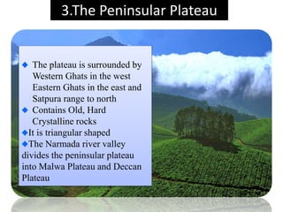 Geographical features of india | PPTX
