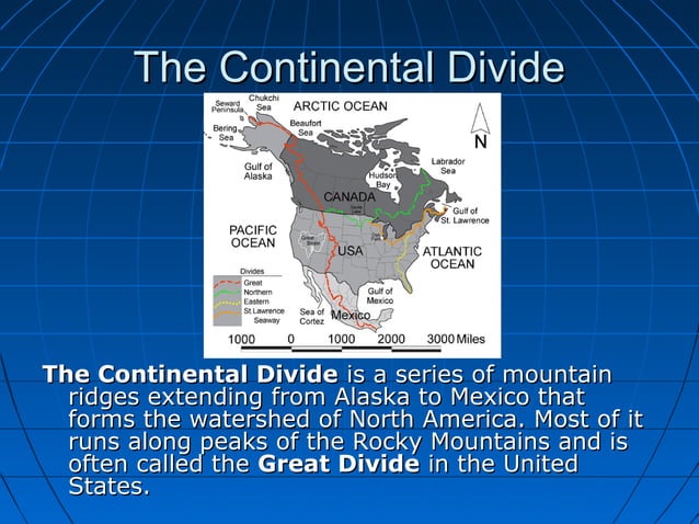 Geographical Features of the United States | PPT