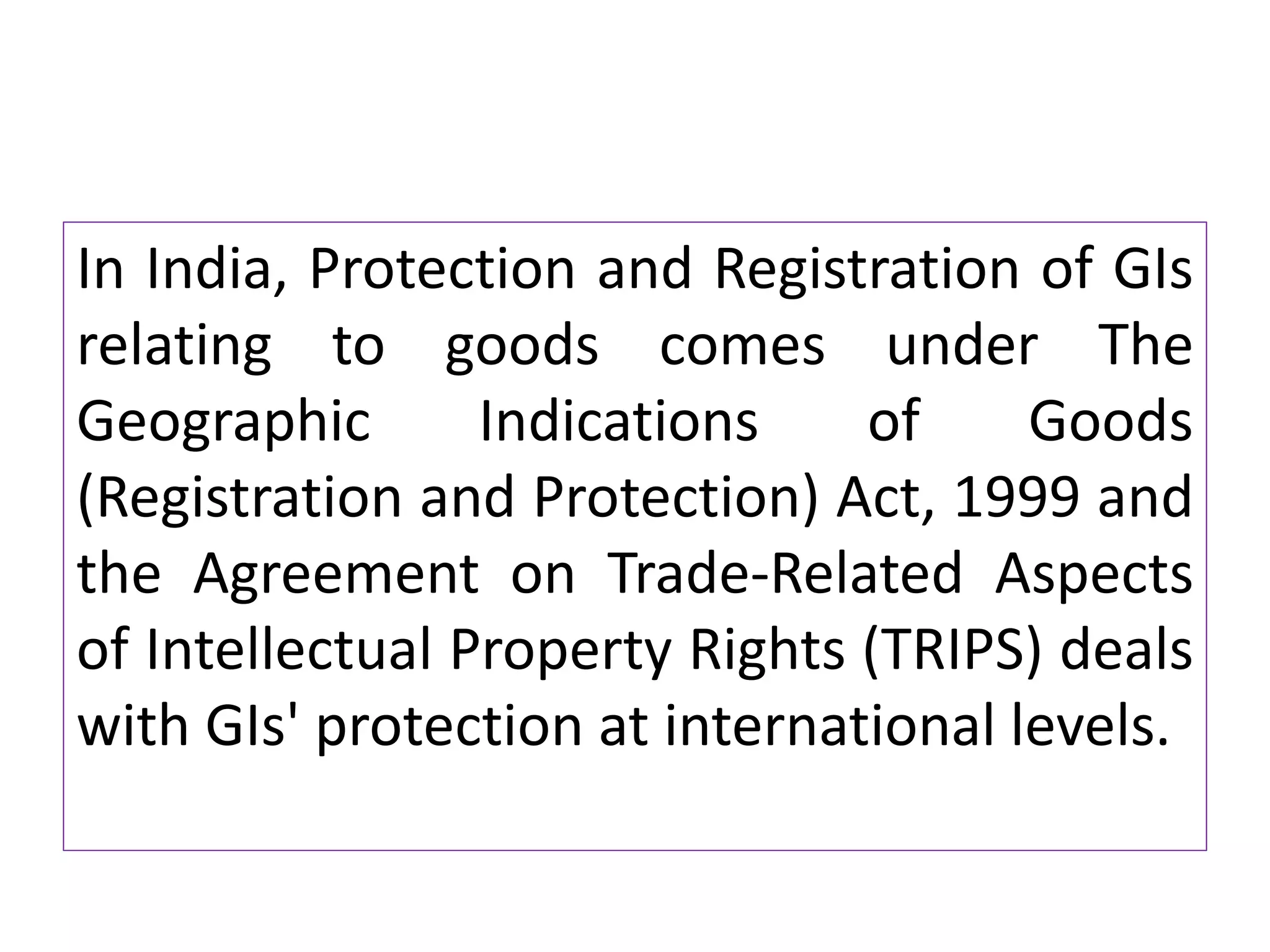 Geographical indication | PPTX