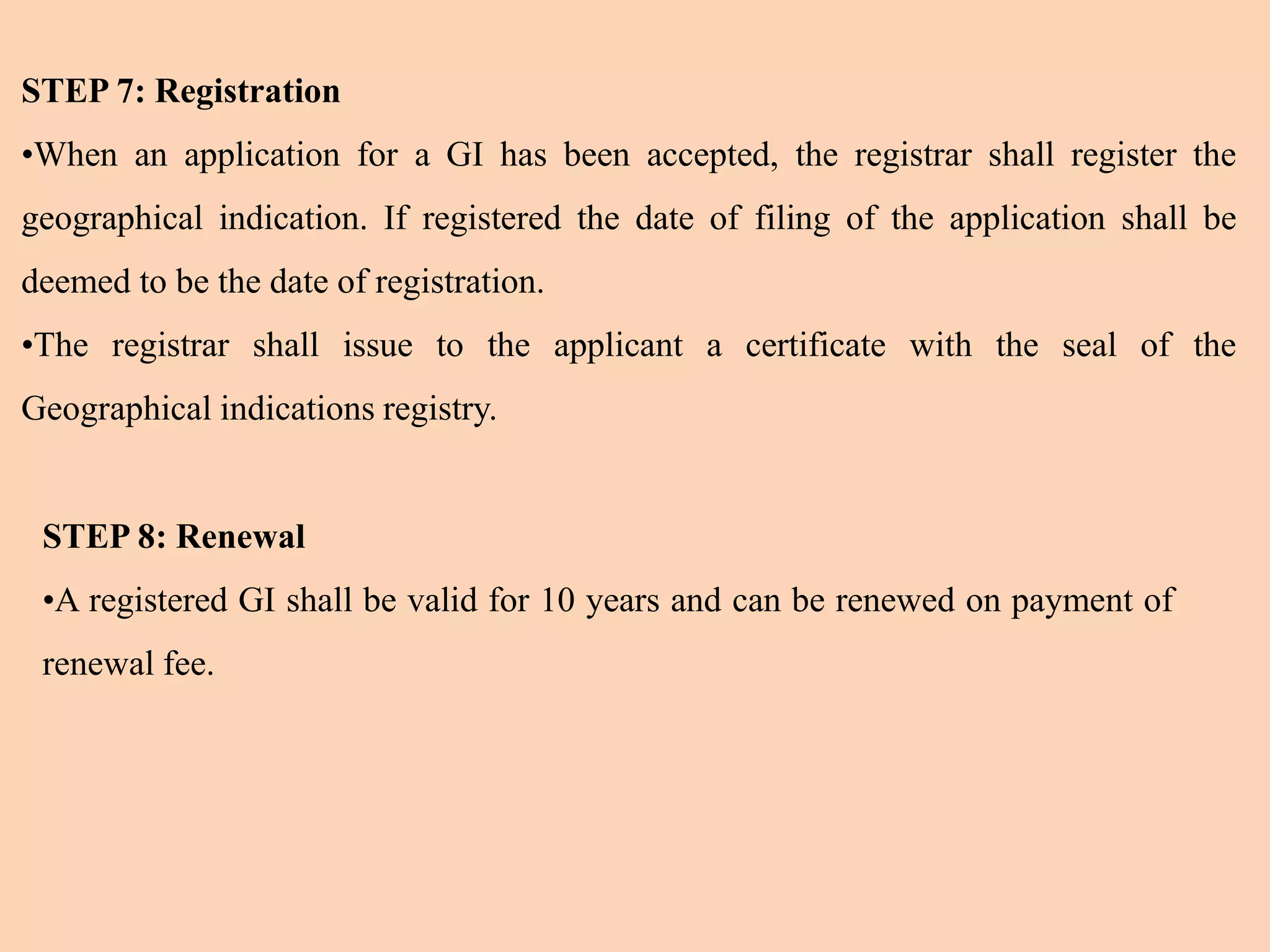Geographical indication (GI) | PPTX