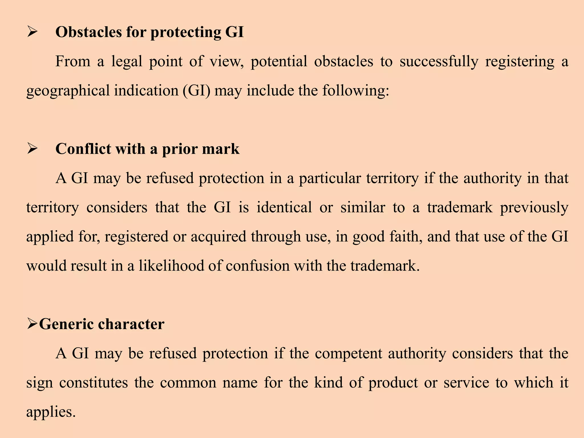 Geographical indication (GI) | PPTX