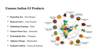 Geographical Indication of india under ipr | PPTX