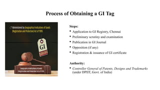 Geographical Indication of india under ipr | PPTX