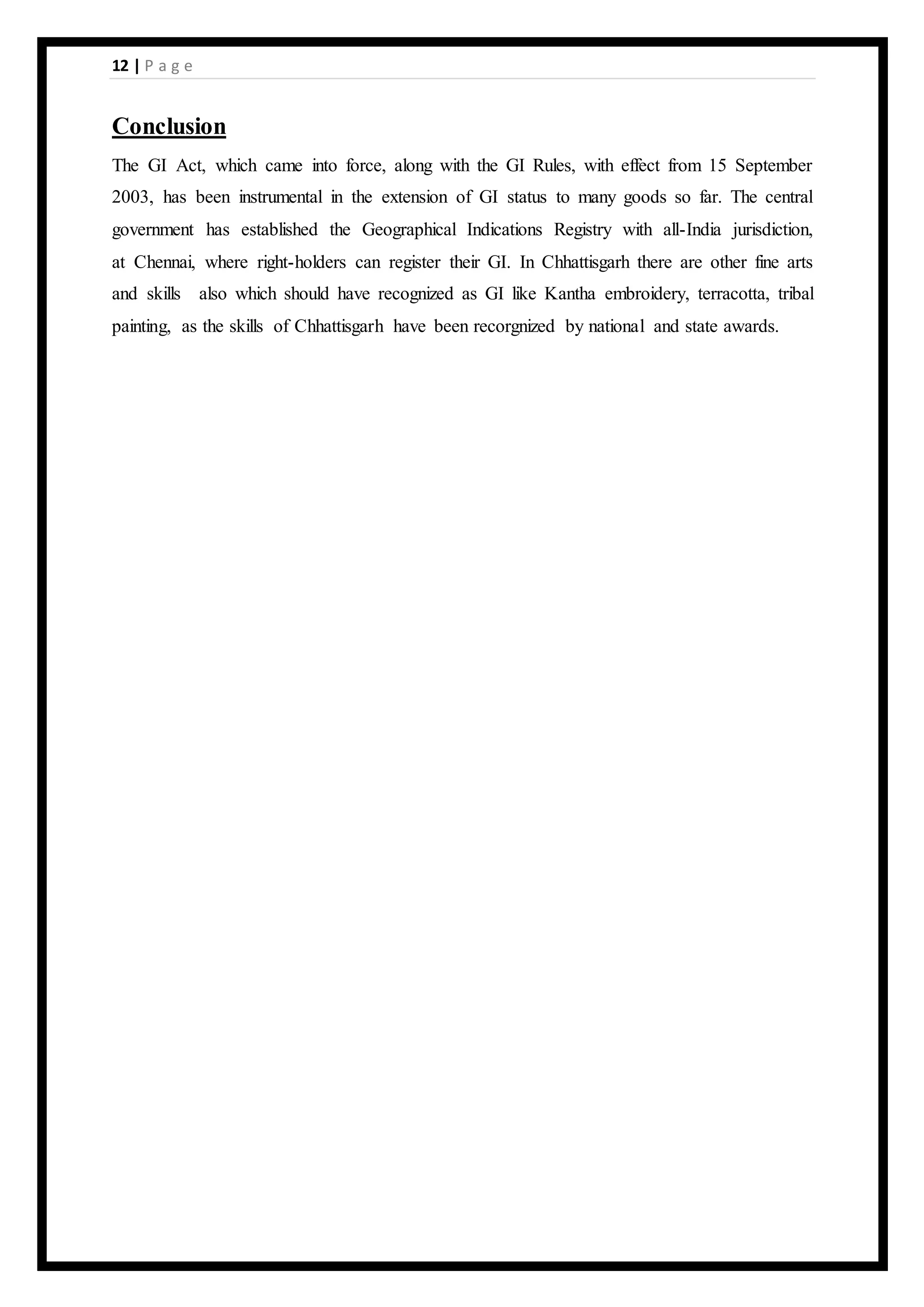 Geographical indications | DOCX