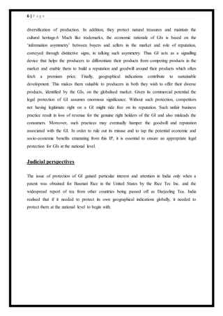 IPR - Geographical indications | DOCX