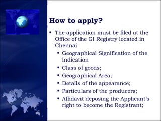 Geographical indications | PPT