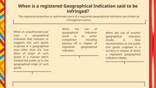 Intellectual Property Rights: Geographical Indications | PPTX