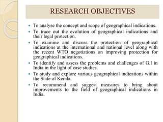Geographical indications international & national perspective with ...