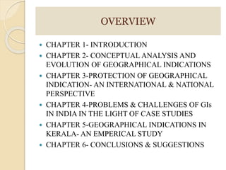 Geographical indications international & national perspective with ...