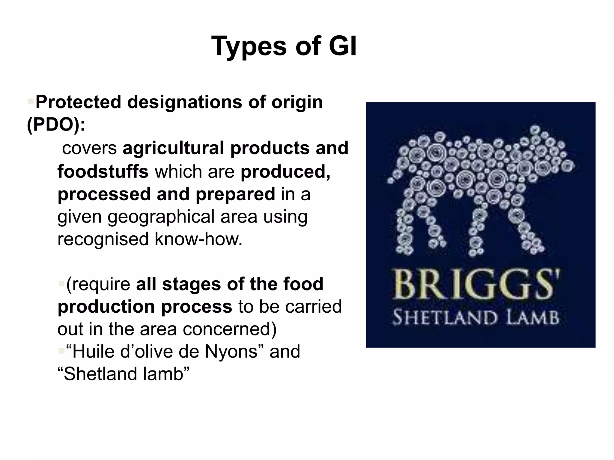 Geographical indications | PPTX
