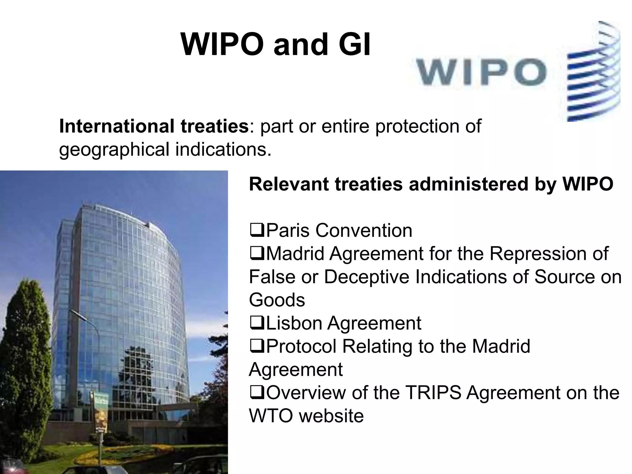 Geographical indications | PPTX