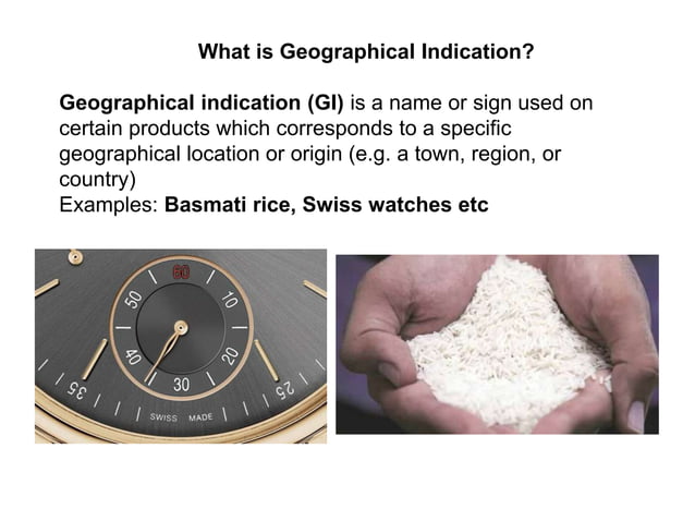 Geographical indications | PPTX | Geography | Science