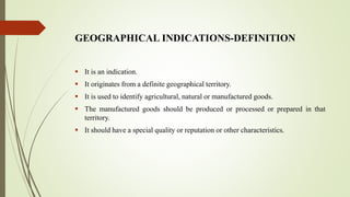 GEOGRAPHICAL INDICATIONS AND TRADEMARKS.pptx